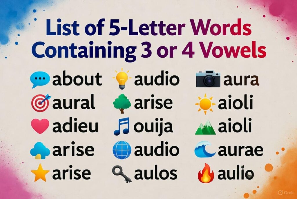 Why Focus on Vowel-Rich Words?